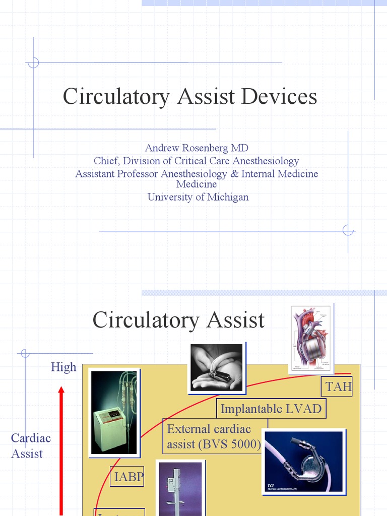 Rosenberg Circulatory Assist Devices | PDF | Heart Failure | Heart