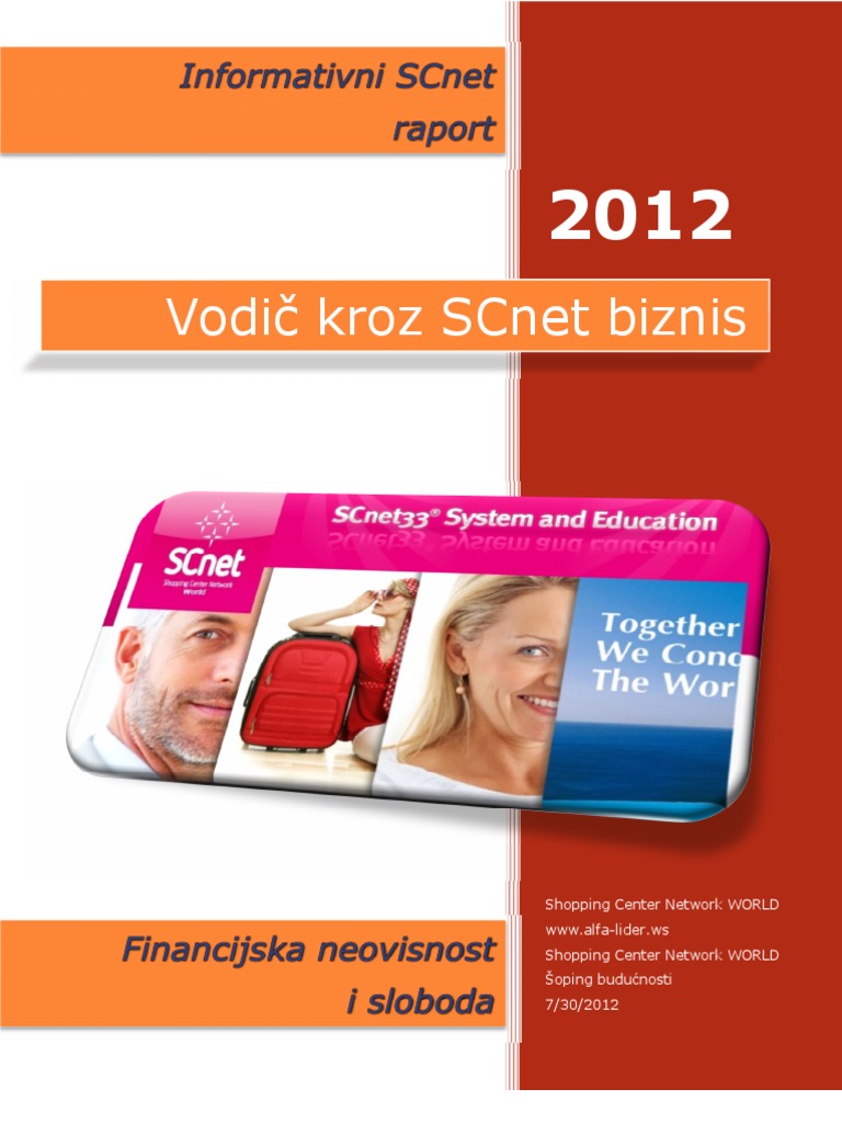 Mrežni Marketing - e-Book-Vodic Kroz SCnet Biznis | PDF