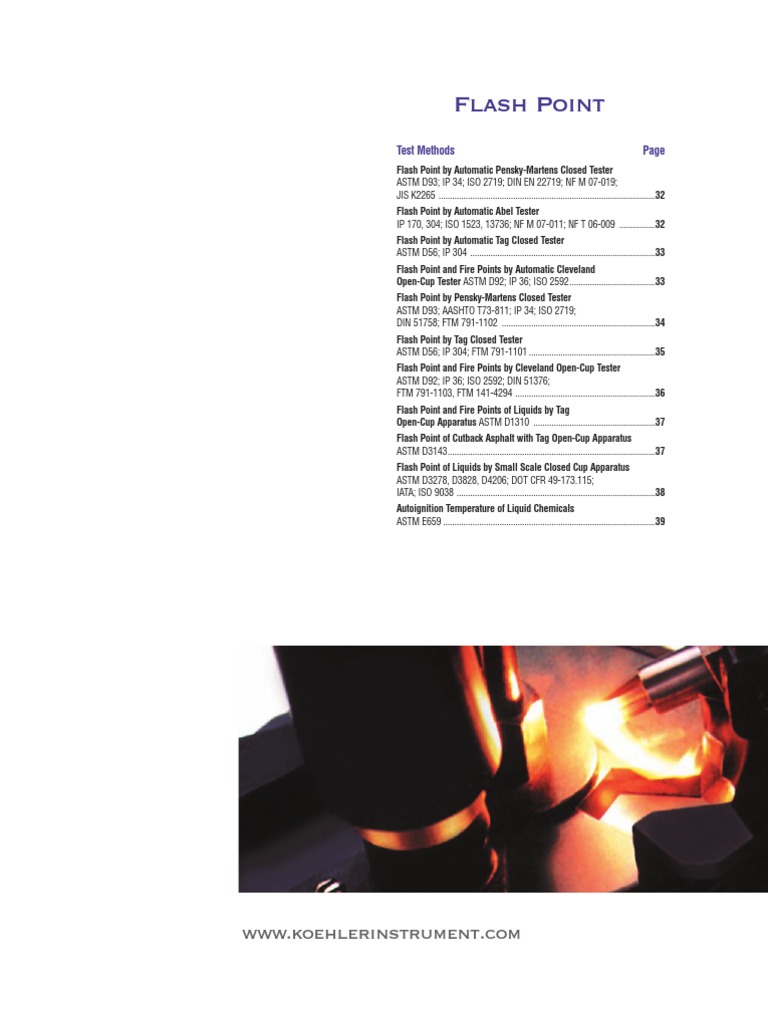03-Flash-Point.pdf | Chemistry | Physical Chemistry