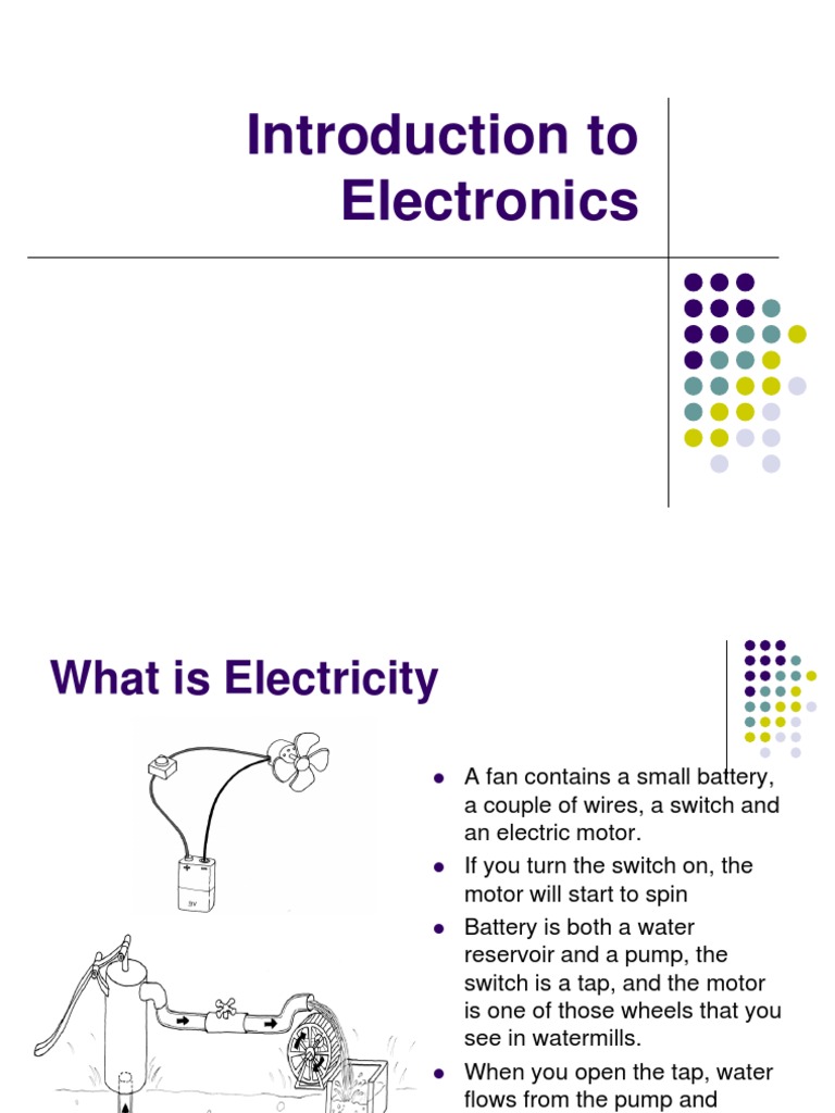 Introduction to Electronics Basics | PDF