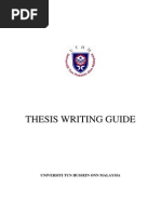 UMaT Thesis Guide | PDF | Thesis | Acronym