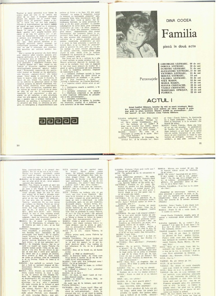 Dina Cocea - Familia | PDF