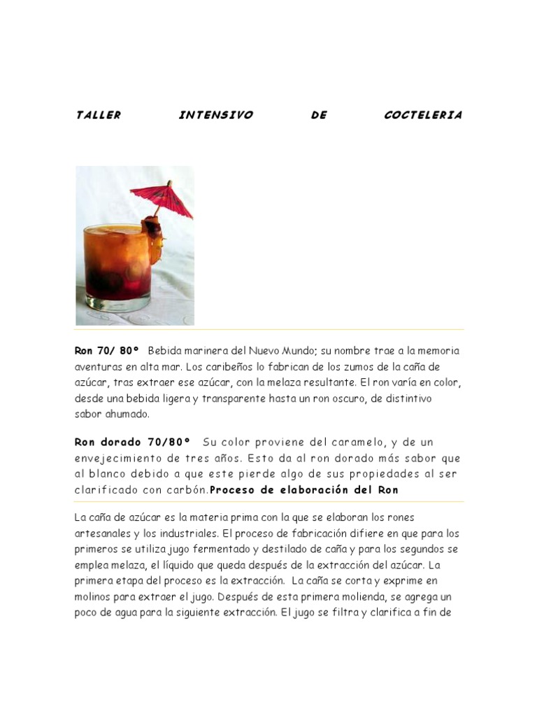 El ABC de Las Bebidas | PDF | Whisky | brandy