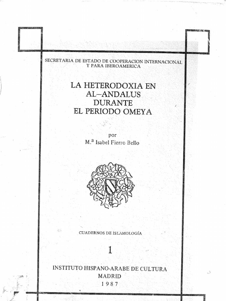 La Heterodoxia en Al-Andalus Durante El Periodo Omeya | PDF | Al ...