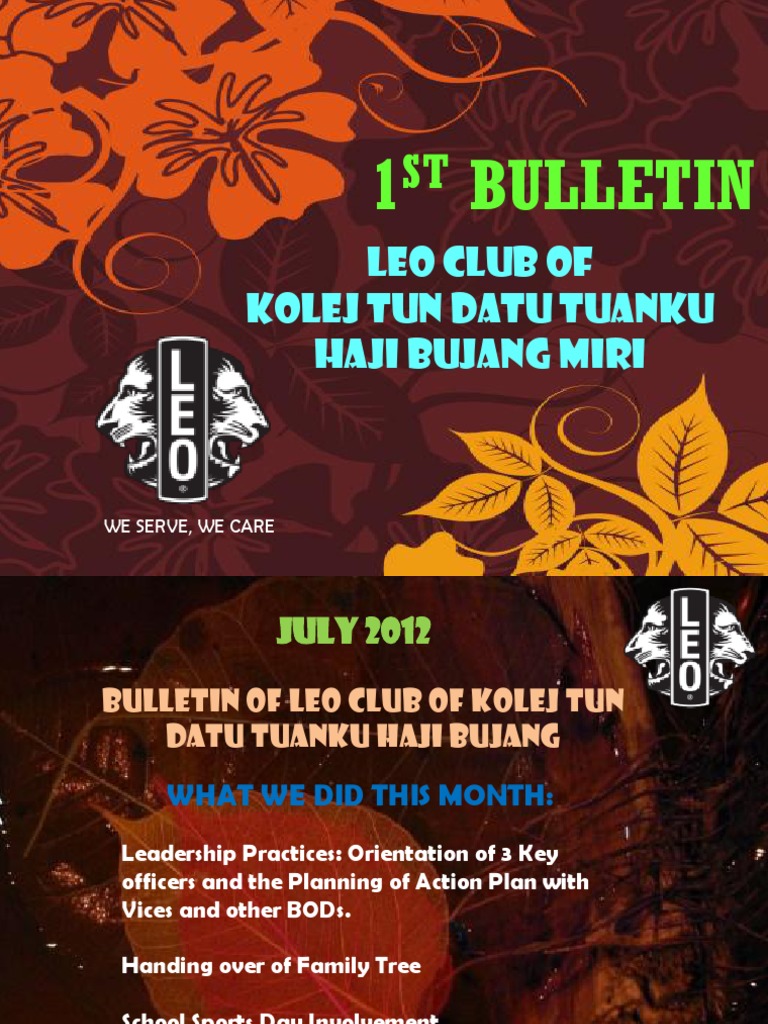 1st E-Bulletin Fy 2012-2013 (July-Sept) | PDF
