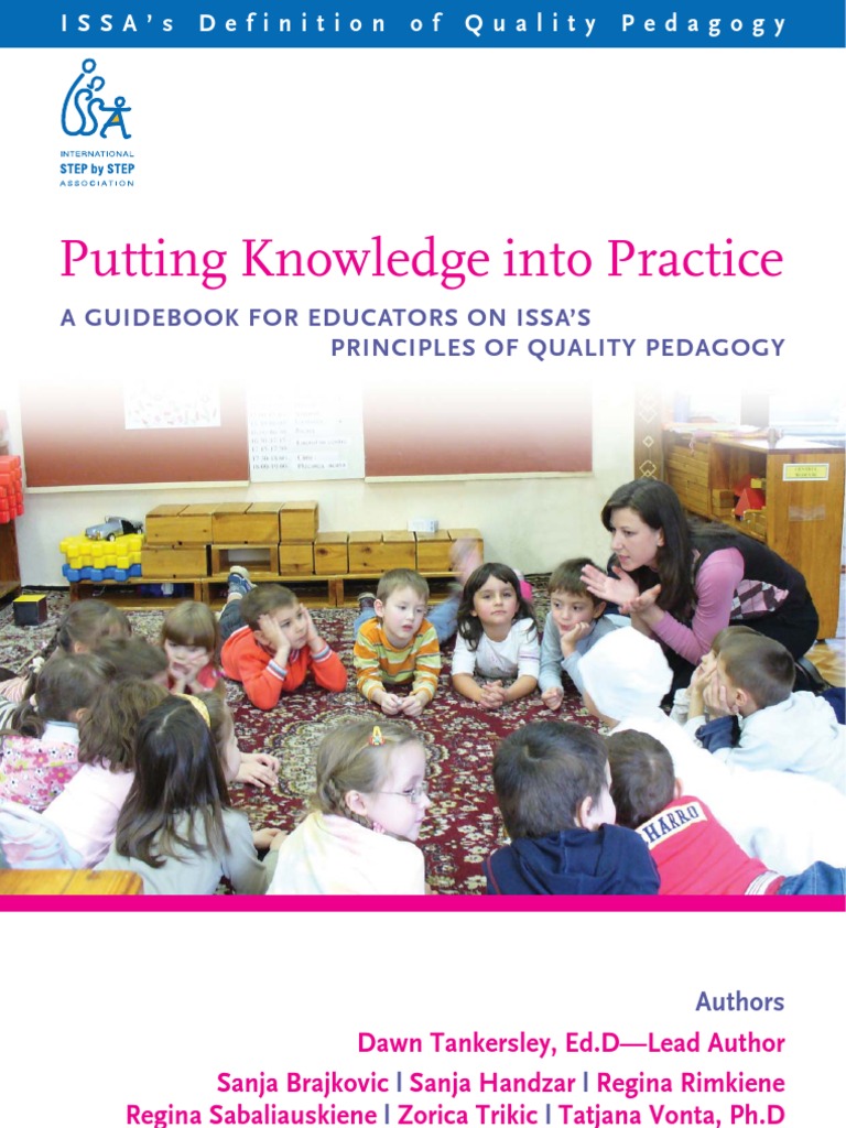 A Guidebook For Educators On ISSA Principles of Quality Pedagogy | PDF ...
