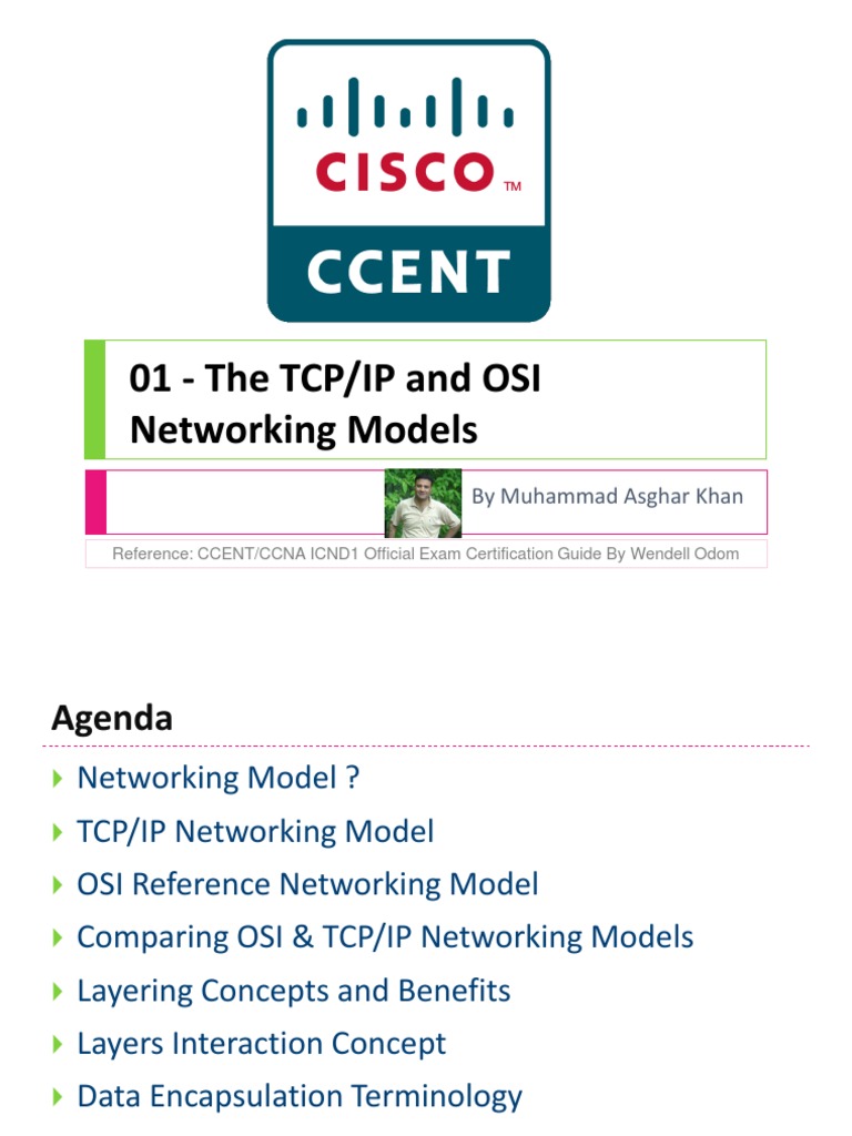 01 - The TCPIP and OSI Networking Models | PDF