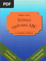 Lazan Nemetul 1. Nyelvkonyv Kezdoknek - Budapest - Studium BT 2004 | PDF