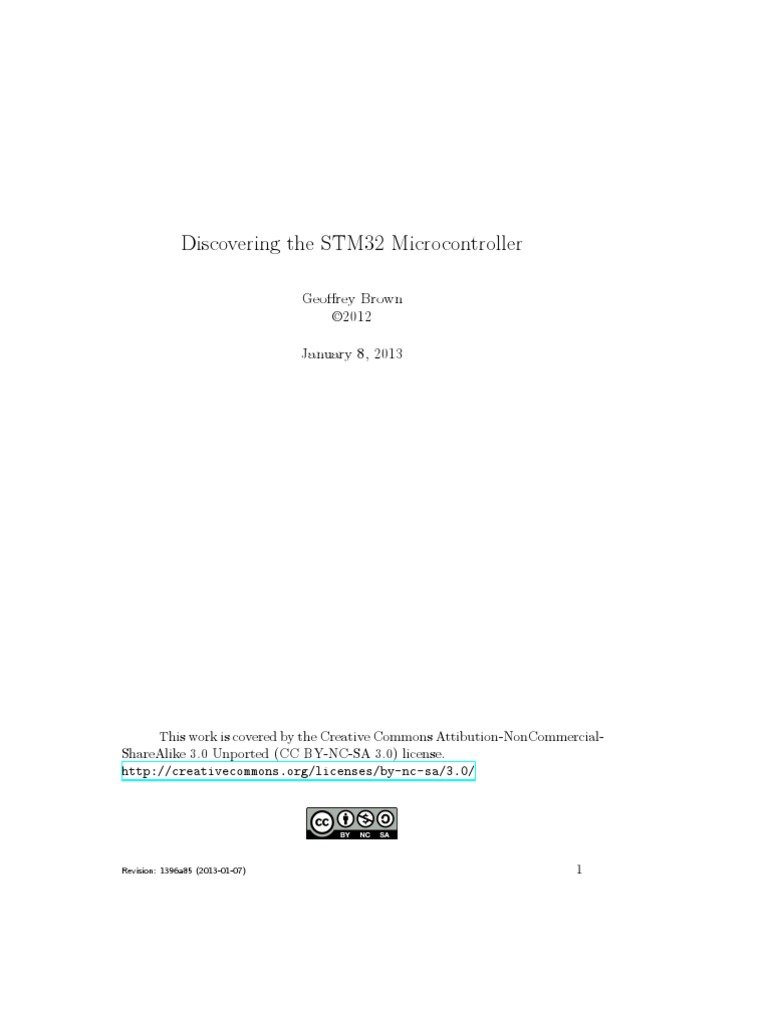 Discovering The STM32 Microcontroller | PDF | Microcontroller | Embedded System