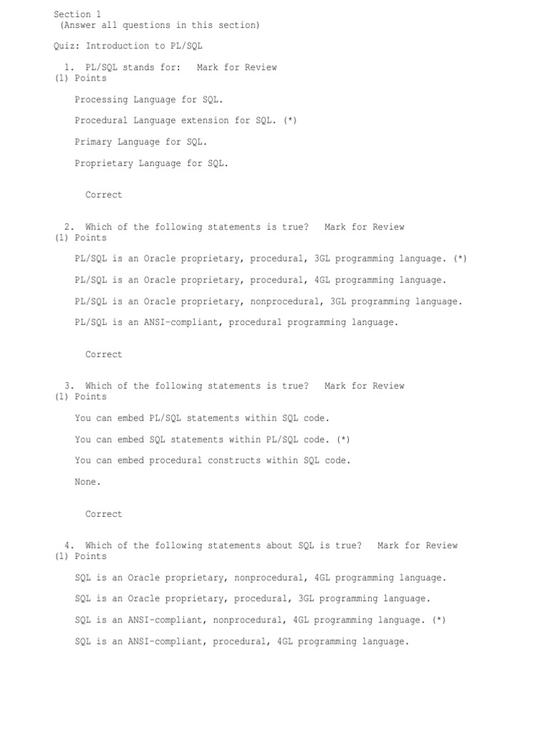 SQL | PDF | Control Flow | Pl/Sql