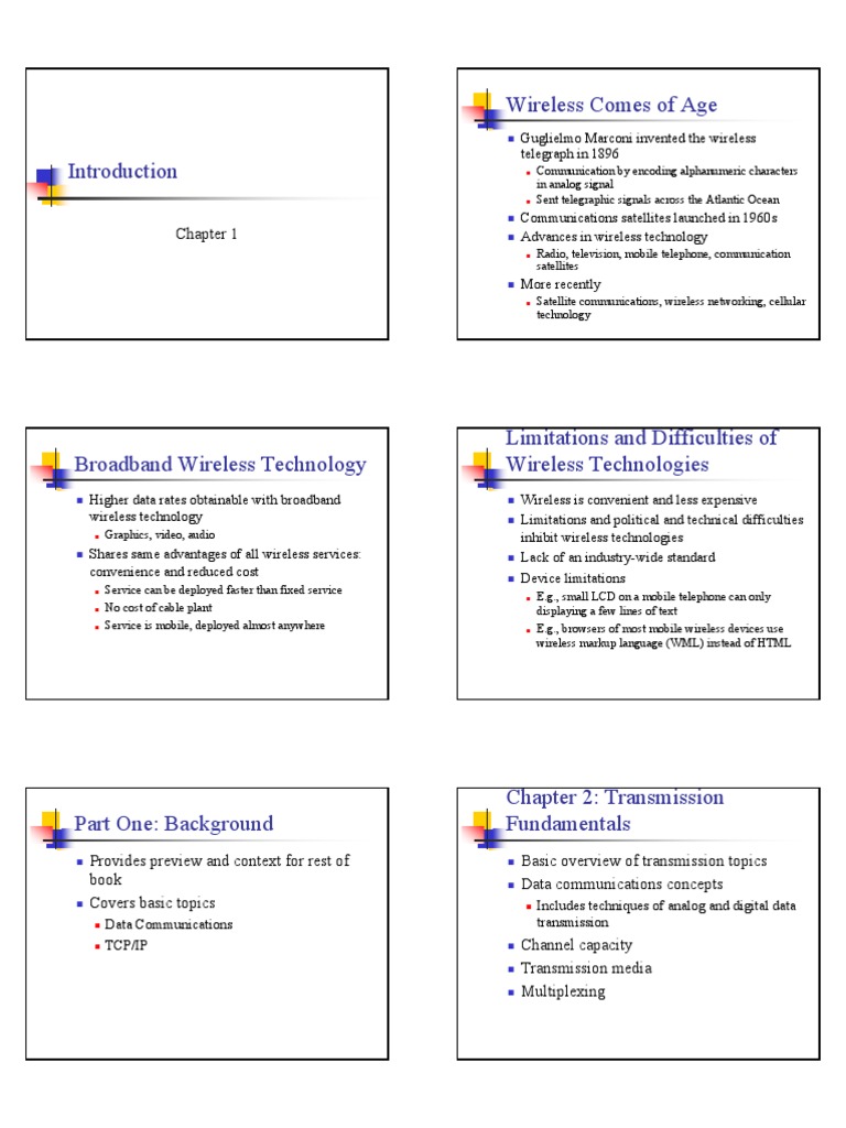 An Introduction to Wireless Communication Technology: From Fundamental Concepts to Emerging ...