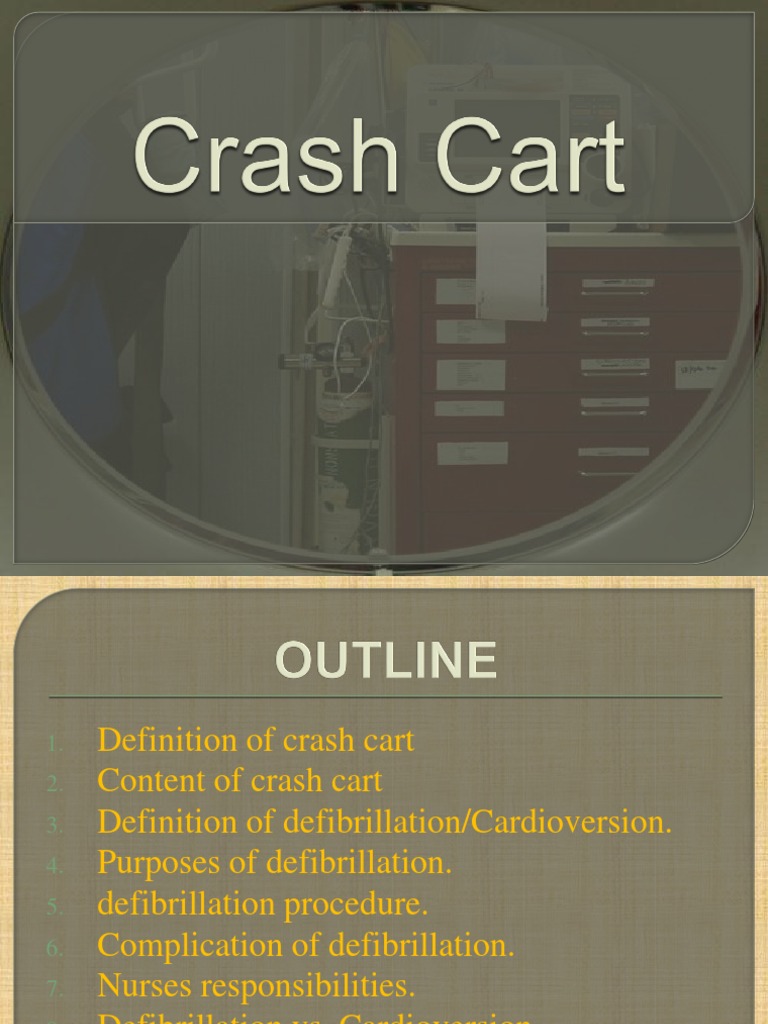 Crash Cart | PDF | Cardiac Arrhythmia | Cardiology