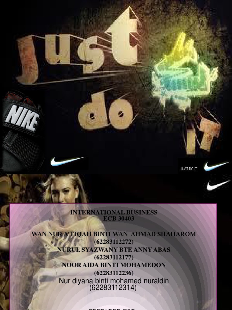 NIKE Presentation Slide Edit | PDF | Nike | Strategic Management