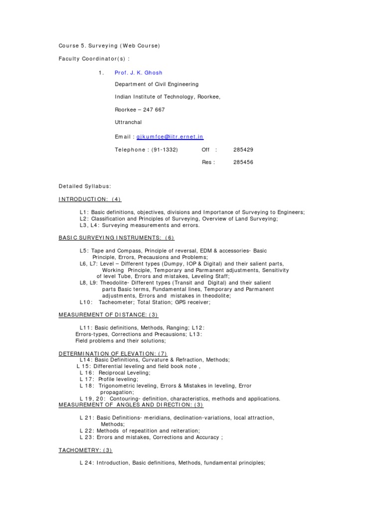 Surveying | PDF | Surveying | Scientific Observation