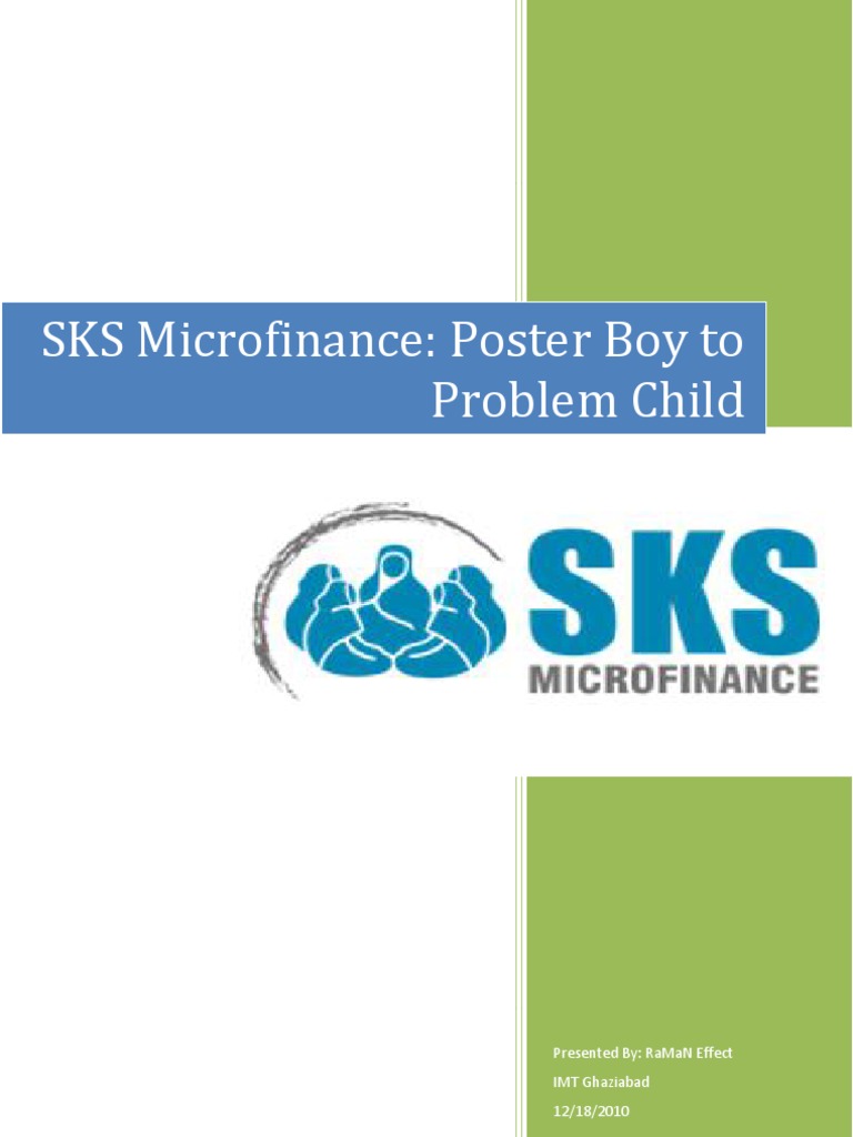 SKS Microfinance | PDF | Business