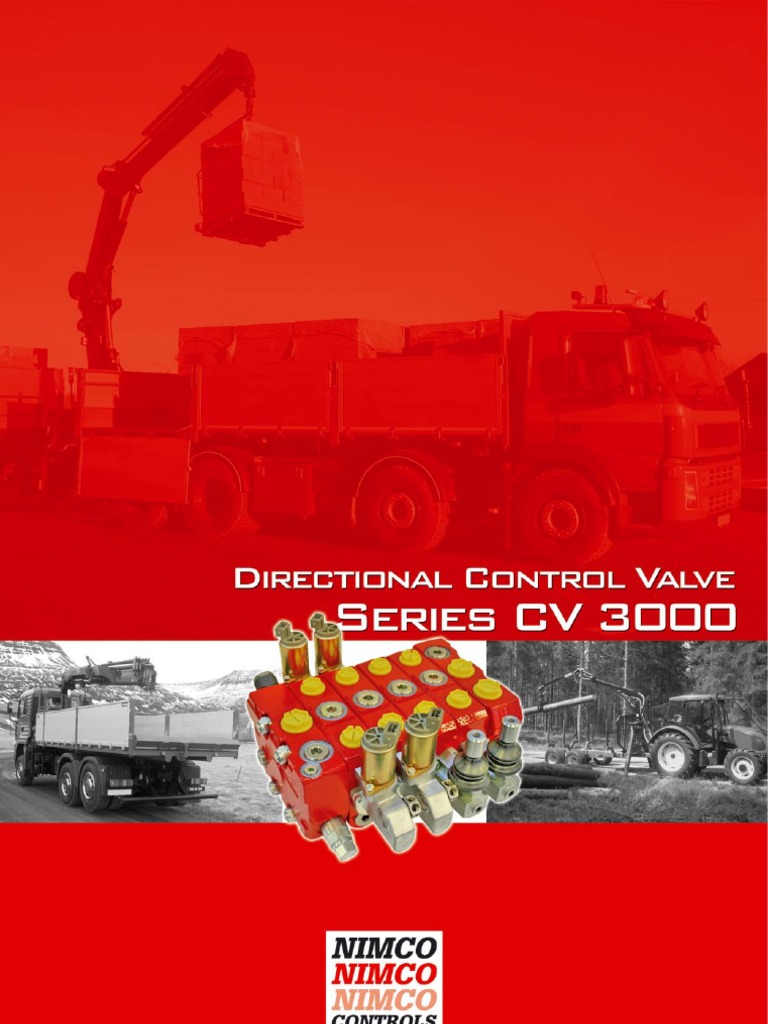NIMCO CV3000s | PDF | Valve | Fluid Dynamics