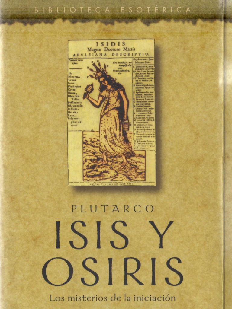 Plutarco - Isis Y Osiris | PDF