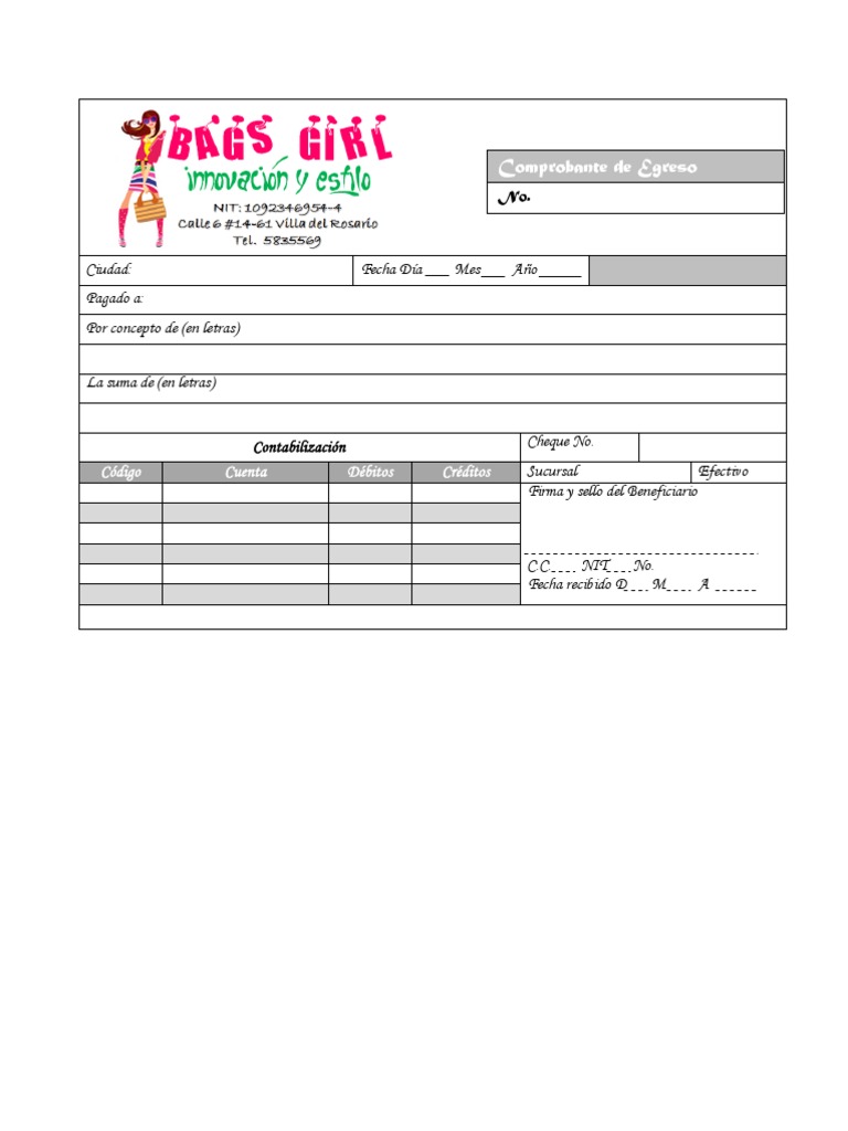 Ejemplos de Soportes de Contabilidad