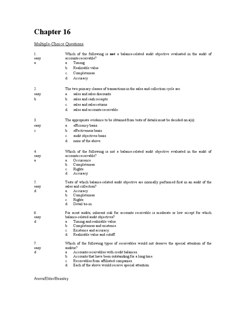 Effective Audit Evidence for Receivables | PDF | Debits And Credits | Audit