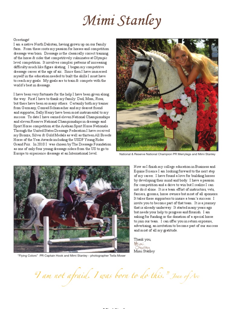 Mimi Stanley Brochure | PDF