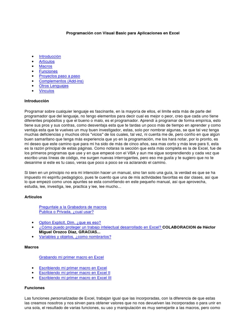 Programación_con_Visual_Basic_para_aplicaciones_en_excel_2 | PDF | Archivo de computadora ...