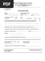 I-Care Health Training Institute Application | PDF | Banks | Midwife