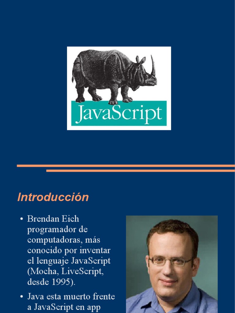 Presentacion JavaScript | PDF | Script Java | Cadena (informática)