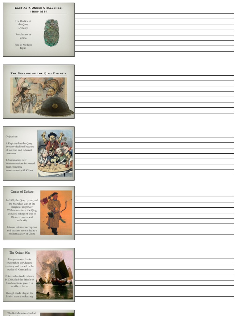 CHAPTER 22 - East Asia Under Challenge | PDF | Qing Dynasty | Empire Of ...