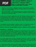 MARPOL Annex V Special Areas Map | PDF