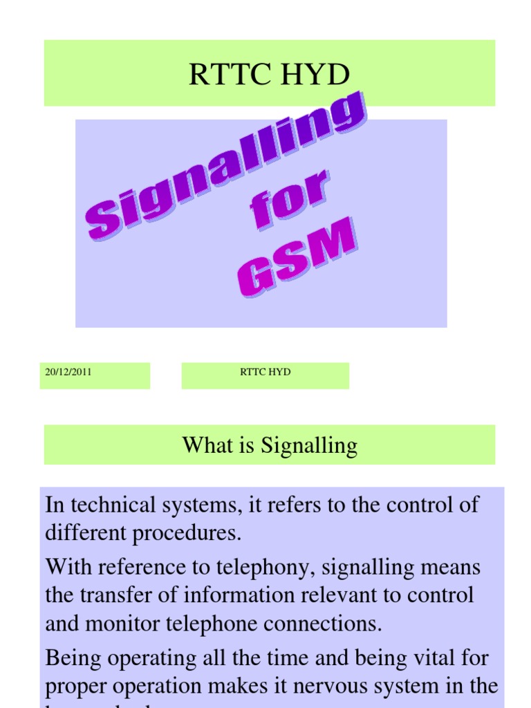 SS7 For GSM | PDF | Osi Model | Computer Network