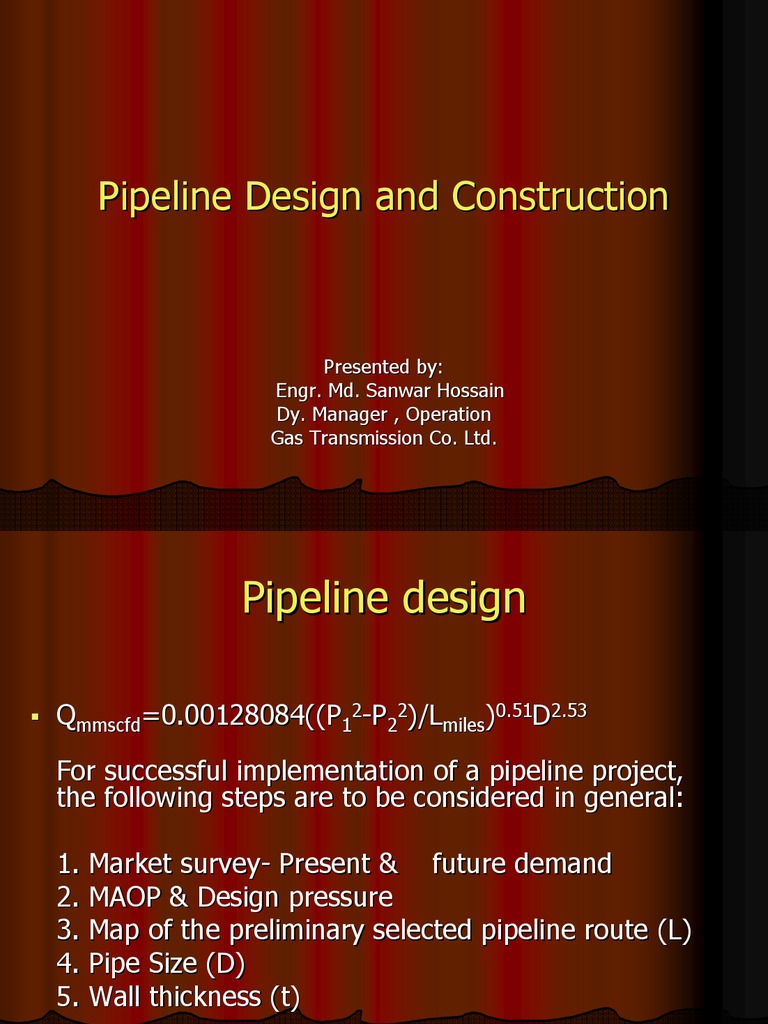 Pipeline Design and Construction | PDF | Nondestructive Testing | Welding