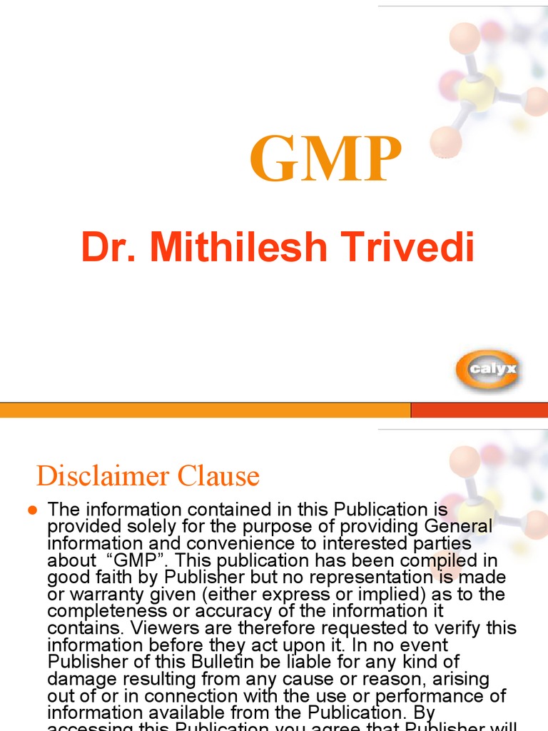 GMP Guidelines Interpretation | PDF | Quality | Industries