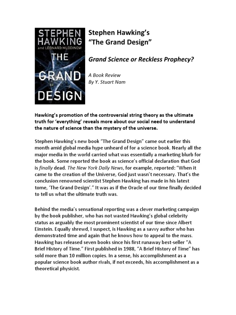 Stephen Hawking's The Grand Design | PDF