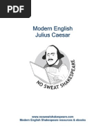 No Fear Shakespeare JC | PDF | Julius Caesar | Mark Antony