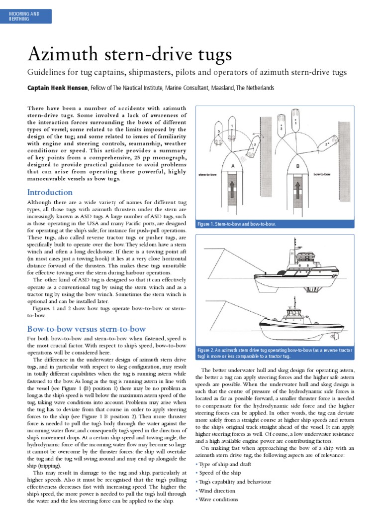 ASD Tugs | PDF