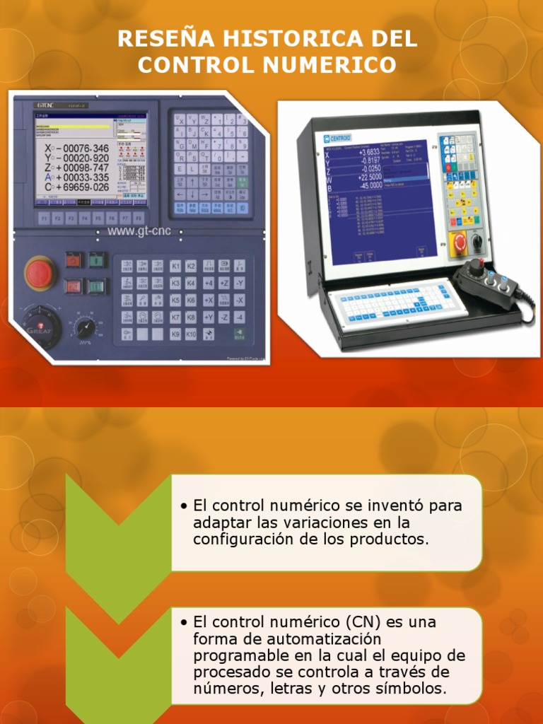 RESEÑA HISTORICA DEL CONTROL NUMERICO | Control numerico | Herramienta ...