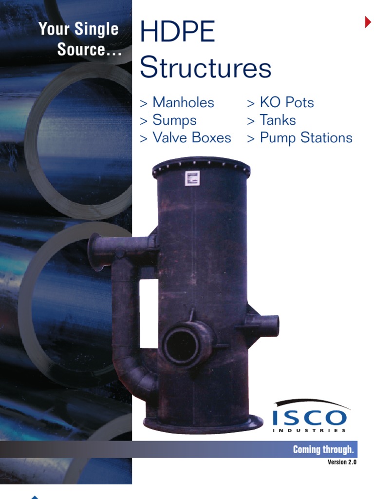 Manhole Brochure Interactive | PDF | Polyethylene | Pipe (Fluid Conveyance)