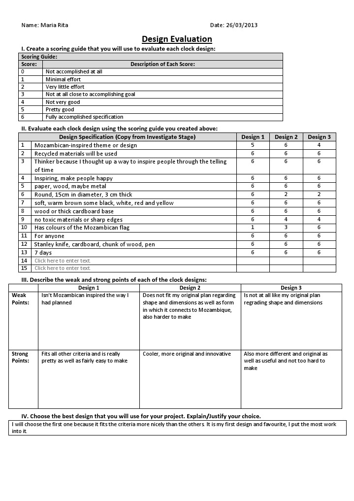 Design Evaluation | PDF | Art