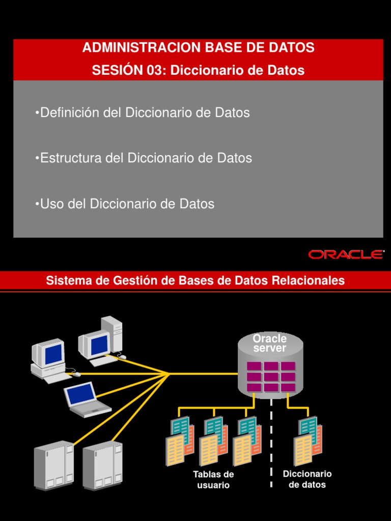 Diccionario de Datos | PDF | Bases de datos | Diccionario