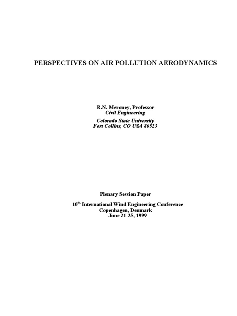 Air Pol Aero Paper Us Style | PDF | Wind Tunnel | Turbulence