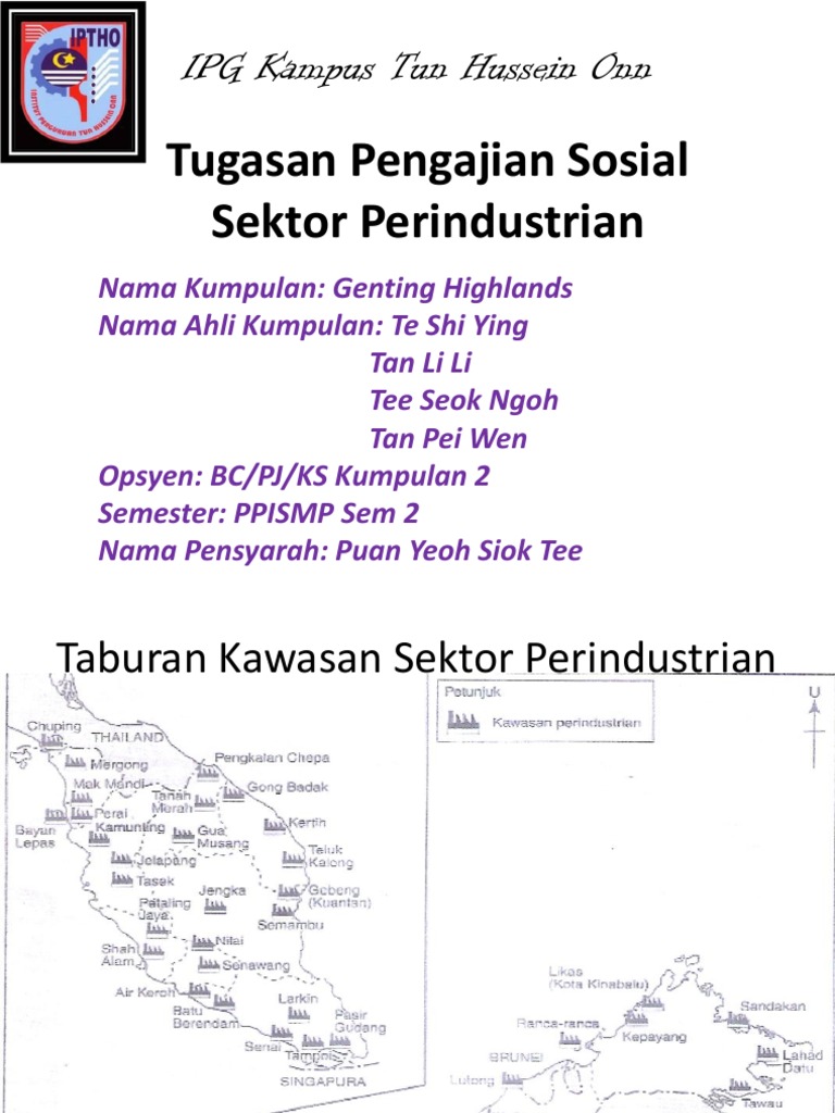 Kepentingan Sektor Perindustrian | PDF
