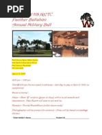 DoD Guidelines for Military Balls | PDF | United States Department Of ...