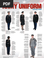 Wear of The Army Green Service Uniform | PDF | Sweater | Softlines (Retail)