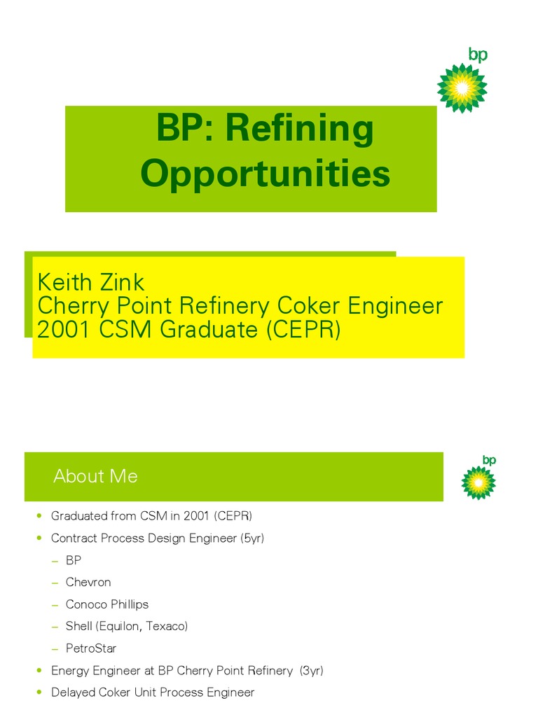 023 BP Refining | PDF | Oil Refinery | Cracking (Chemistry)