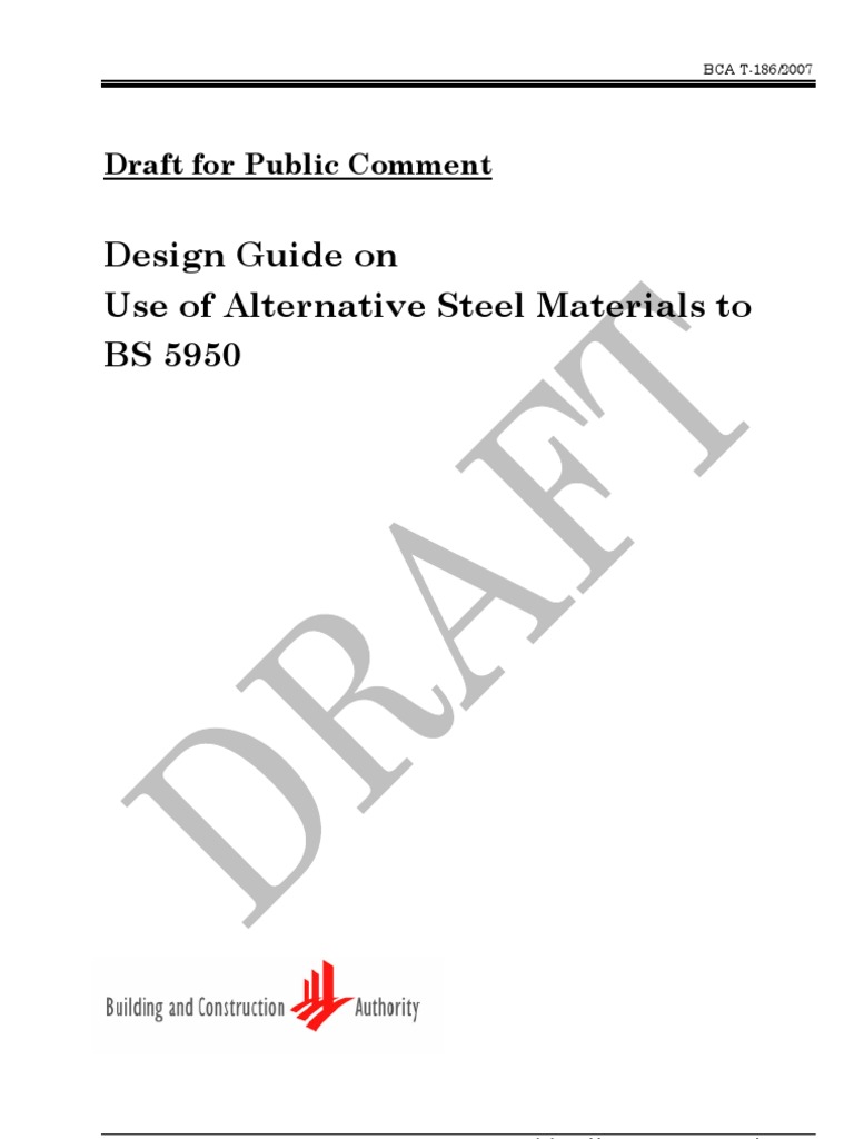 Draft StructuralSteel DesignGuide | PDF | Structural Steel | Strength ...
