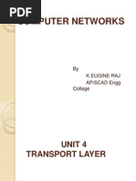 Lecture 4.1 Transport Layer - Process-to-Process Delivery | PDF | Port (Computer Networking ...