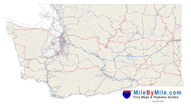 Washington Road Map | PDF