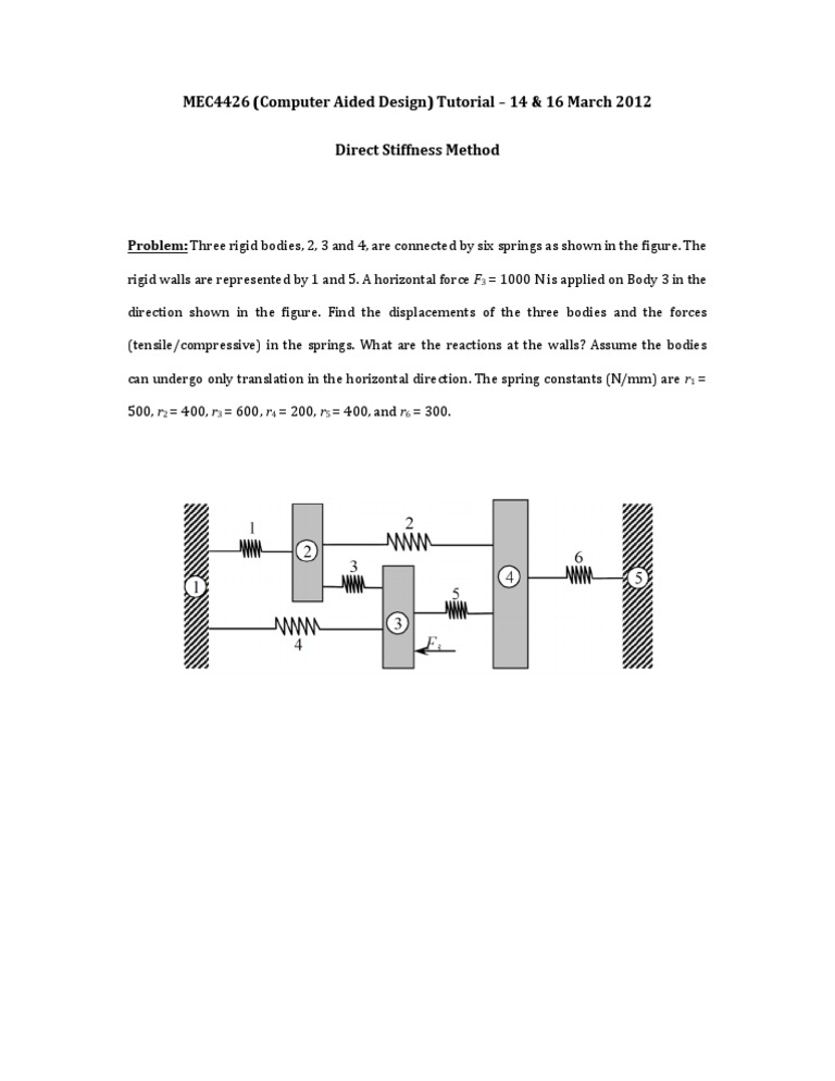 Engineering Mechanics Tutorial | PDF
