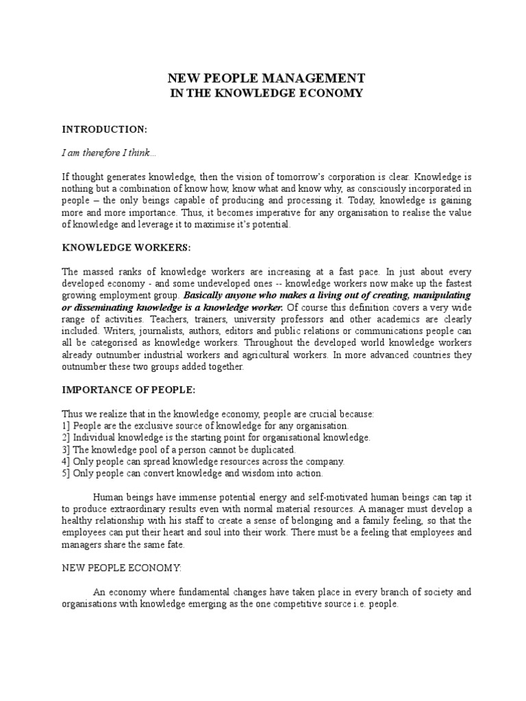 New People Management | PDF | Strategic Management | Human Resources