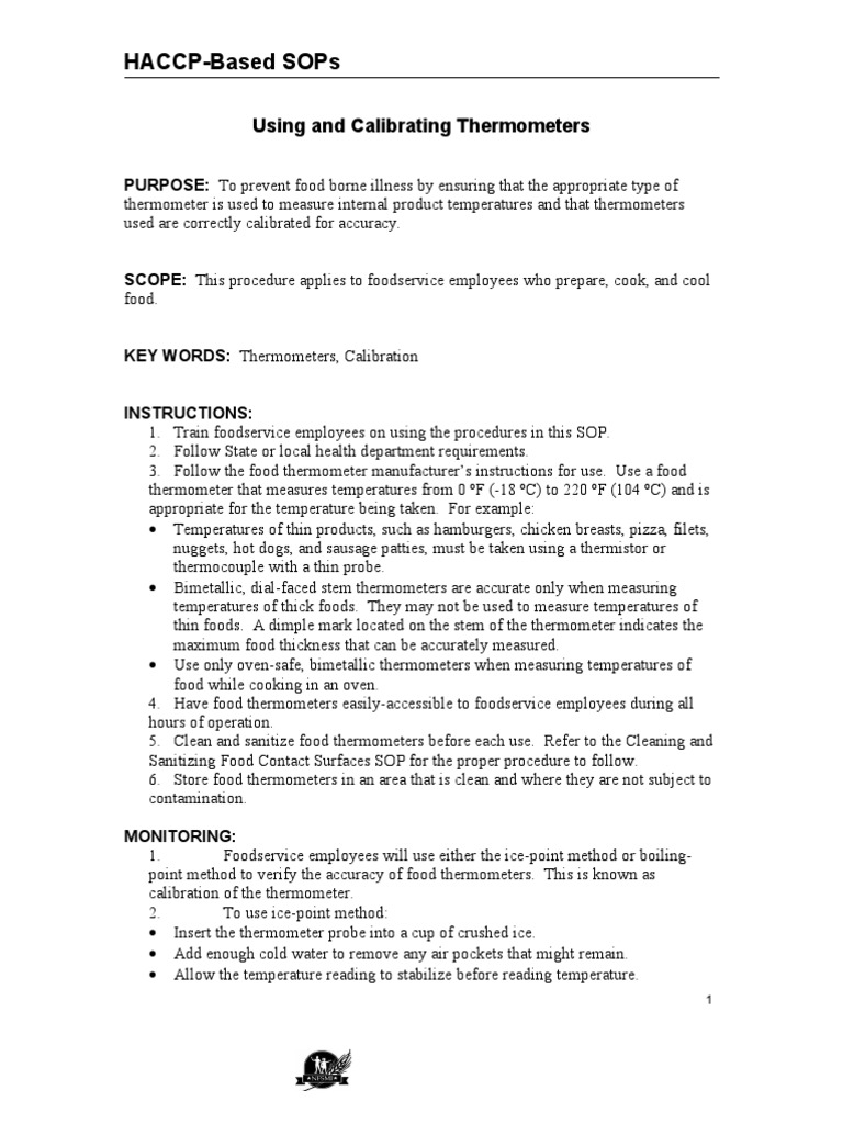 Using and Calibrating Thermometers | PDF | Thermometer | Calibration